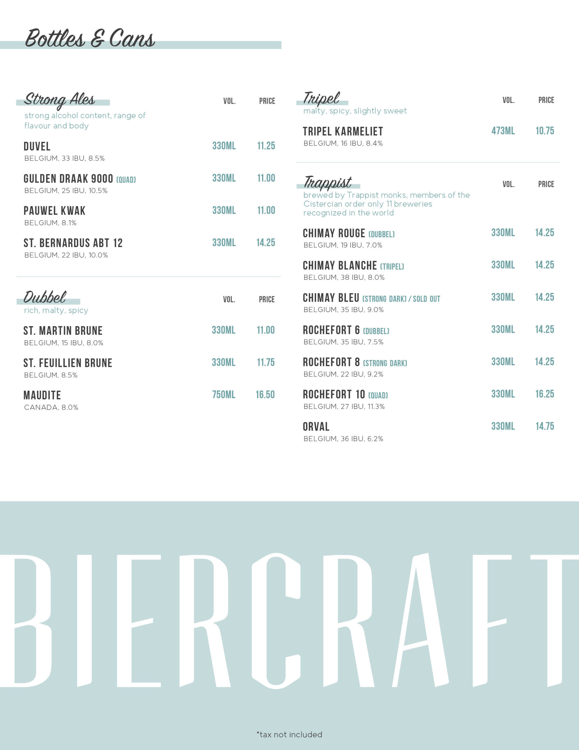 Drink – Biercraft