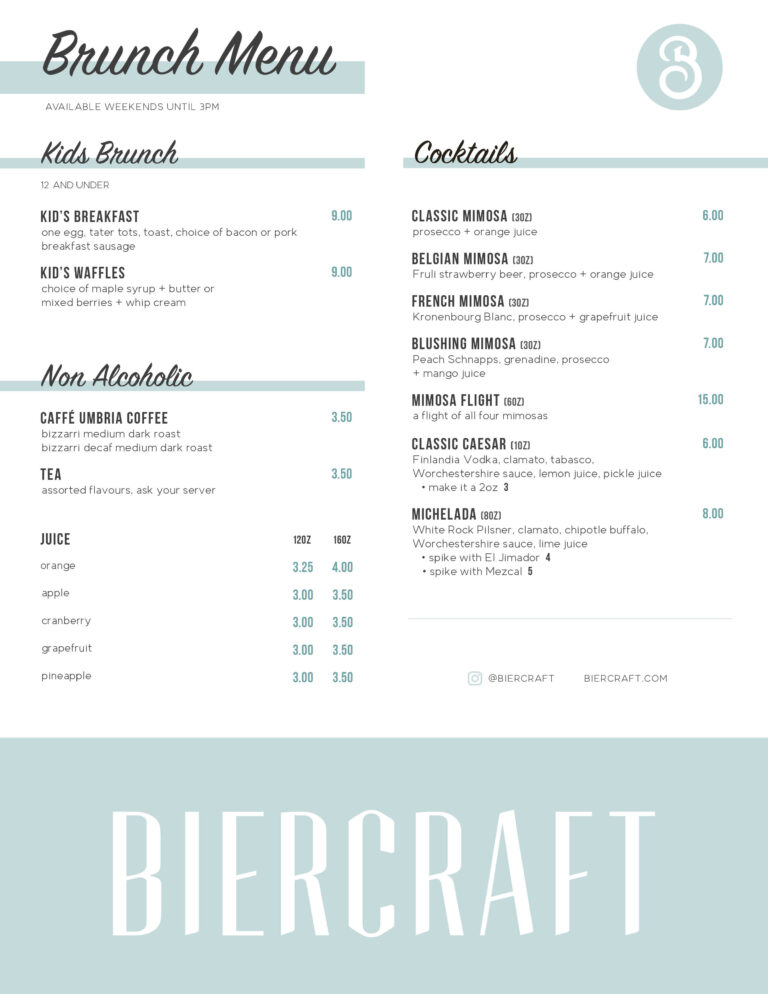 Food – Biercraft